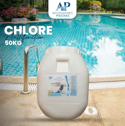 Chlore Multifonction Galets 5 kg : eau claire et saine